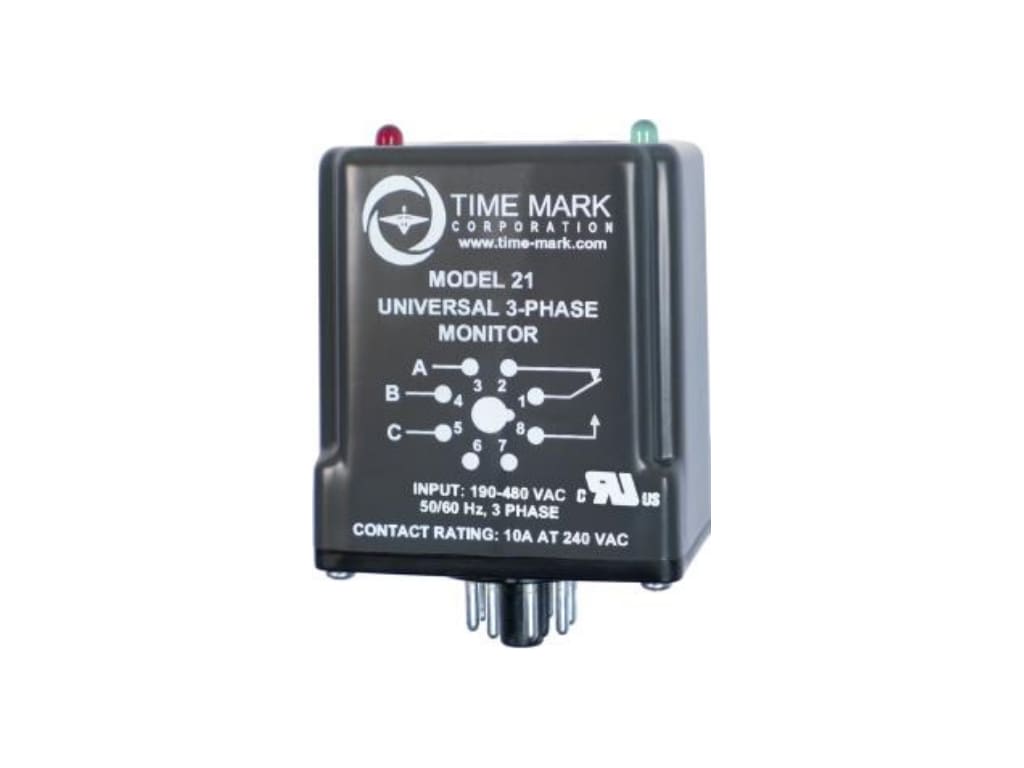 Time Mark 21 3-Phase Monitor with Adjustable Trip and Restart Delays ...