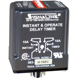 Time Mark 363-L-1SEC Instant and Operate Delay Timer - 662917005358 ...